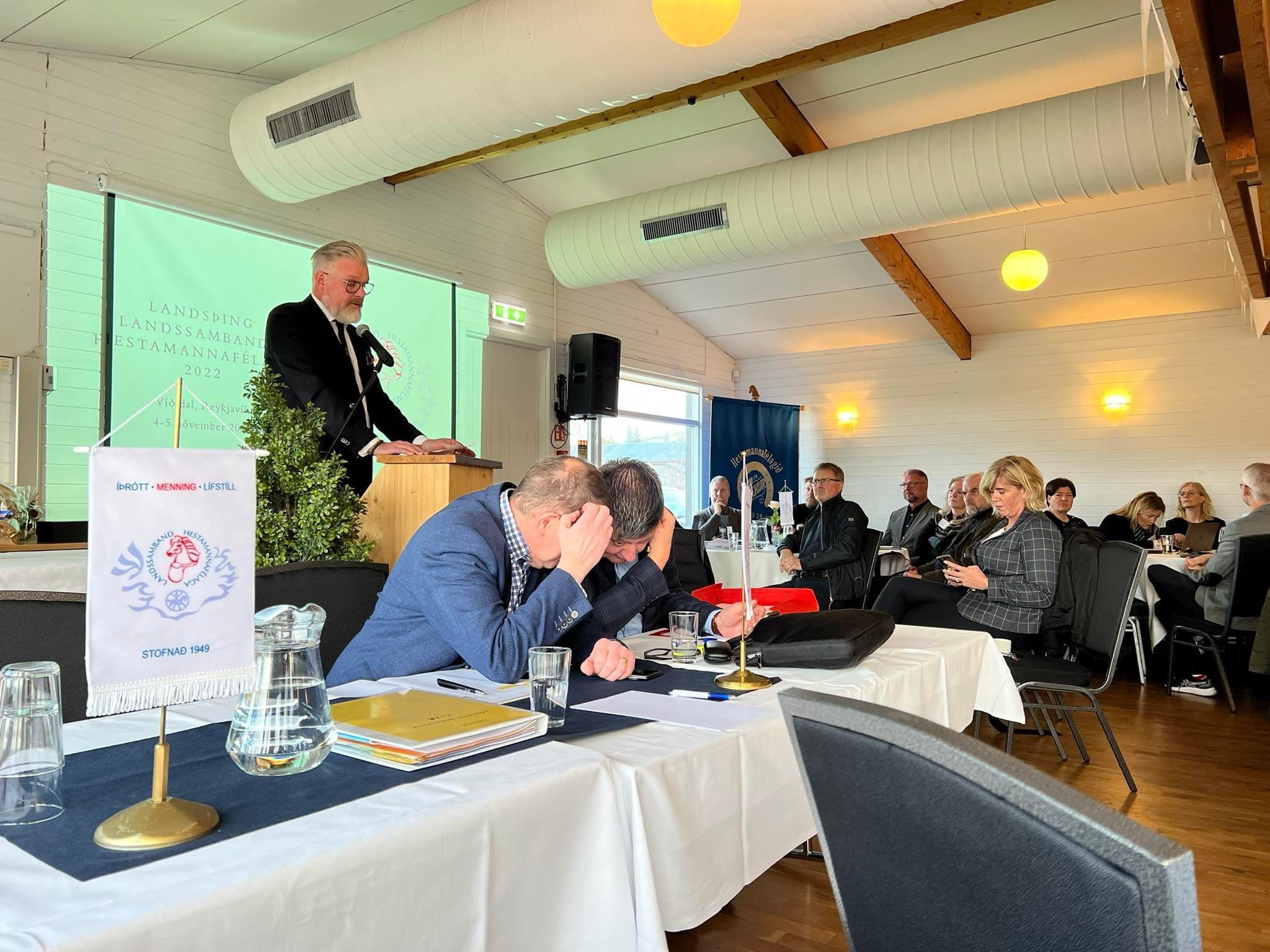 Landsþing hafið | Eidfaxi.is